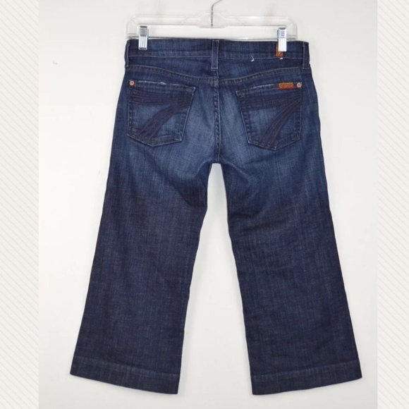 7 For All Mankind | Jeans | 7fam Dojo 26 Cropped Capri Jeans W 295 X I ...